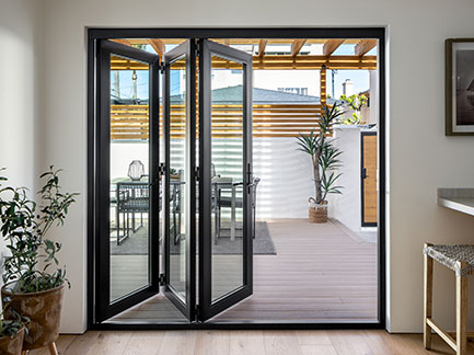 120in x 80in Aluminum Bifold Door - Tuscany Doors | Quality Home ...